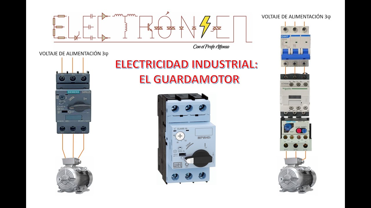 Cómo funciona un guardamotor: todo sobre su esquema eléctrico - Consejos Eléctricos